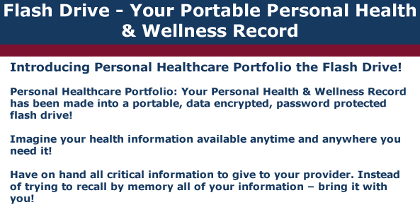 Your Portable Personal Health and Wellness Record Powered by : Medical ...